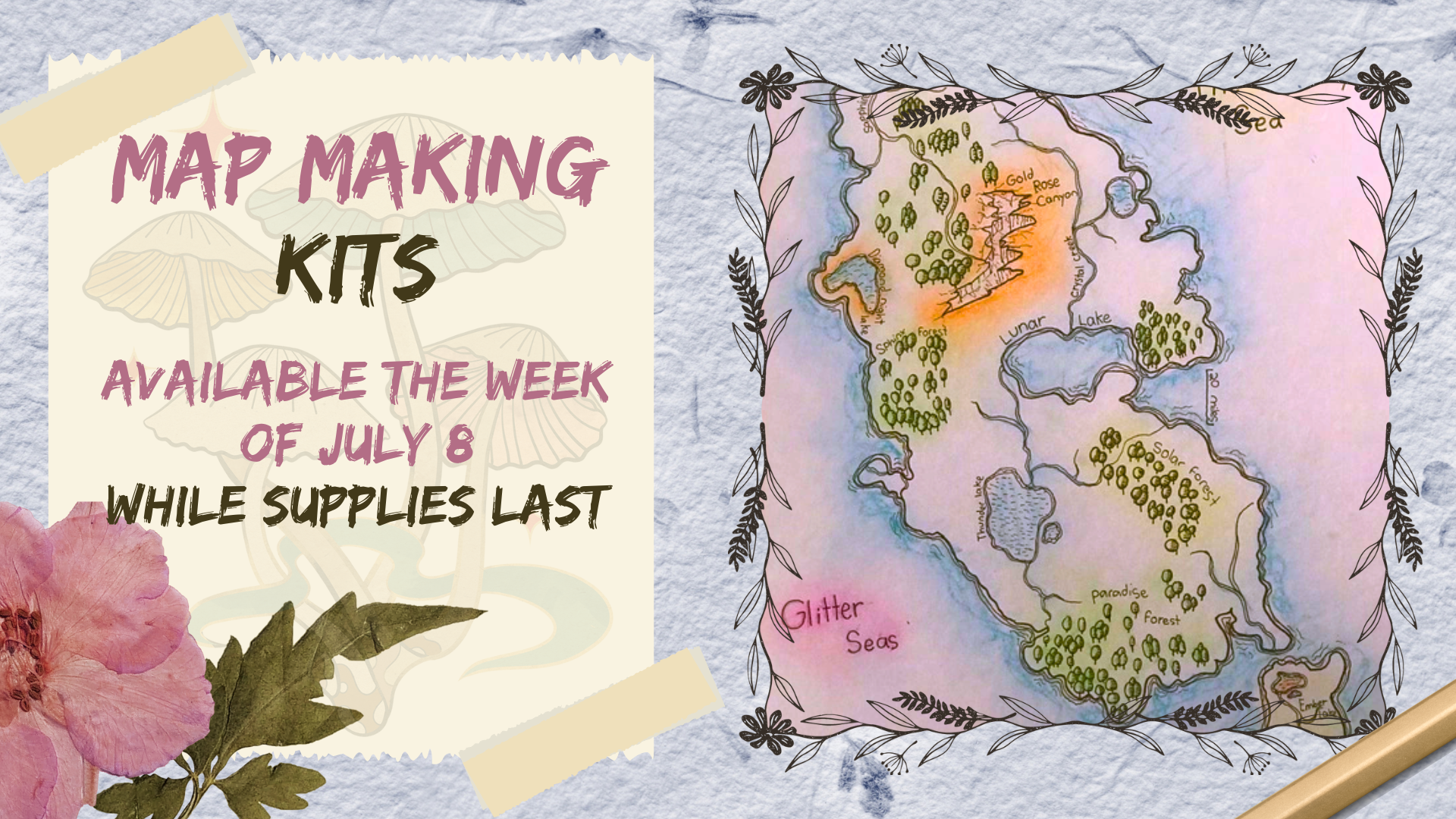 Make Your Own Fantasy World with Map Making Kits – Hortonville Public ...